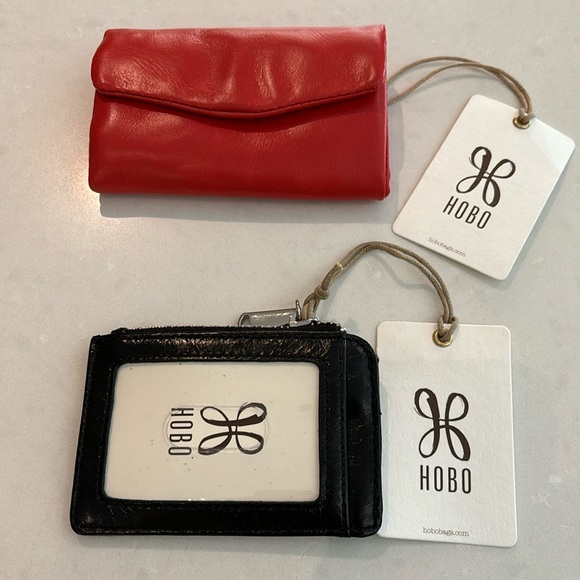 HOBO | Accessories | Hobo Bags Leather Wallet And Card Carrier Nwt ...